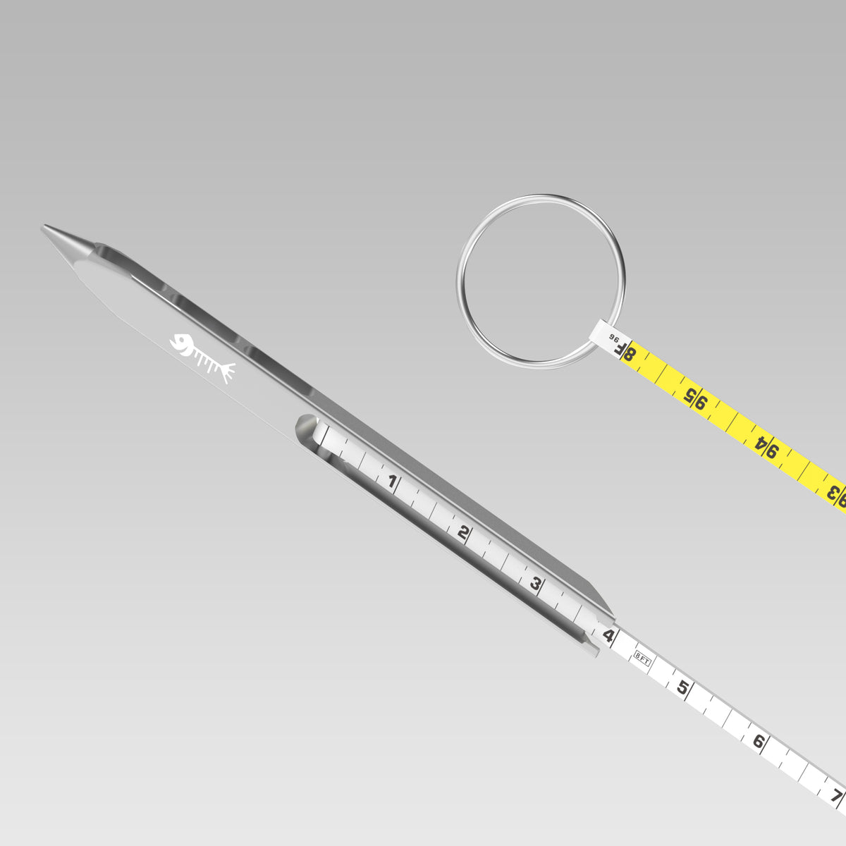 The Measuring Stringer - 8ft – Fish Rulers