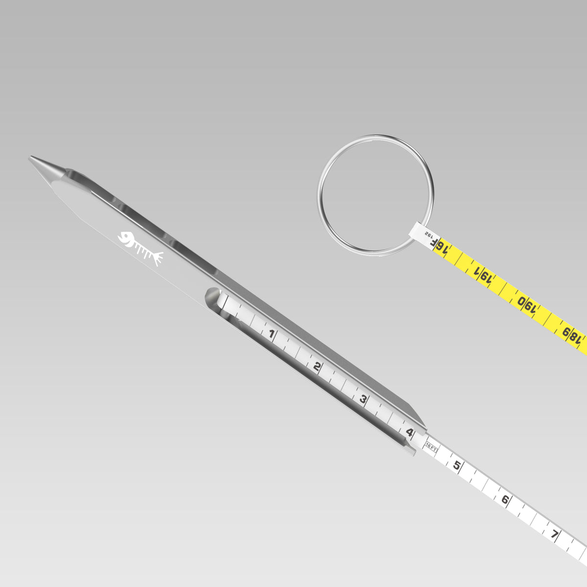 The Measuring Stringer - 16ft – Fish Rulers